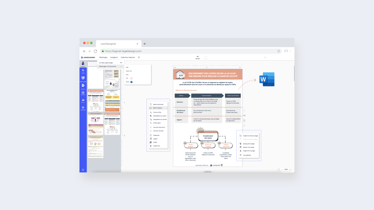 LawDesigner - Le logiciel de Legal Design en ligne